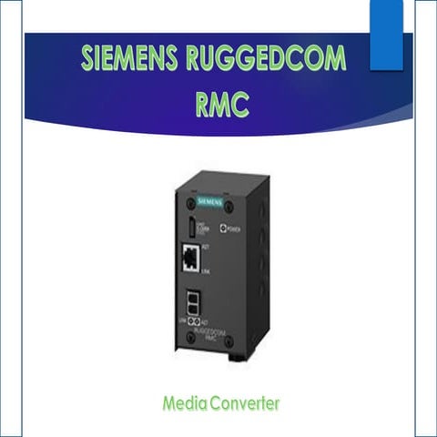 Ruggedcom rmc media Converter | PDF