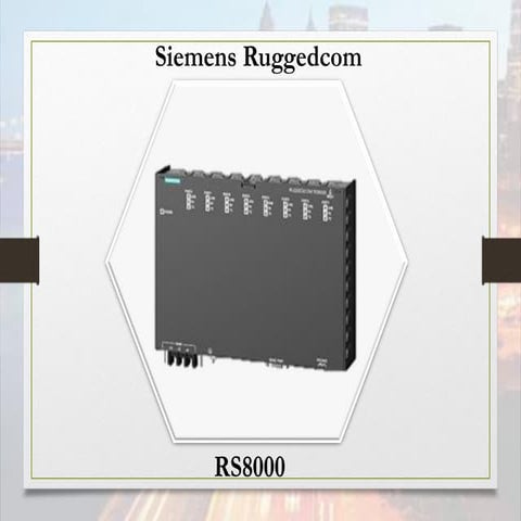 RUGGEDCOM RS8000 compact switch | PDF | Computer Networking | Computing