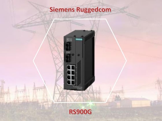 Ruggedcom m969 compact switch | PPT