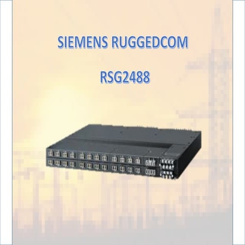 RUGGEDCOM RSG2488 rack switch | PPT