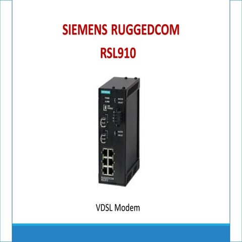 RUGGEDCOM RS910 serial device server