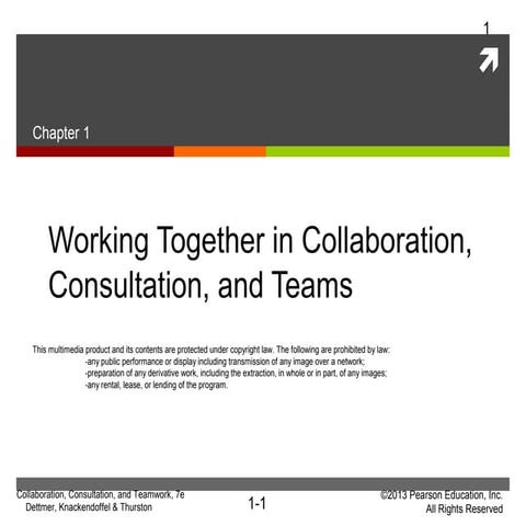 Chapter 1 - Working Together in Collaboration, Consultation, and Teams ...