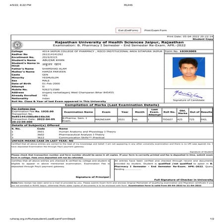 RUHS.pdf | Educational Assessment | Education