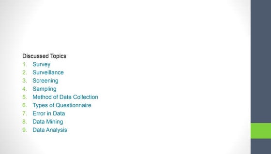 Data Gathering Methods - Math 7 4th Quarter | PPT