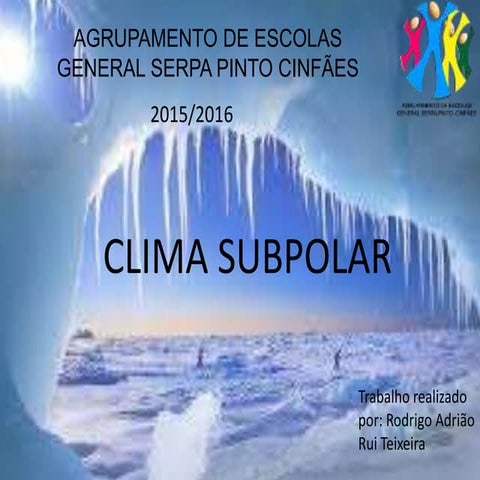 Clima frio subpolar | PPTX