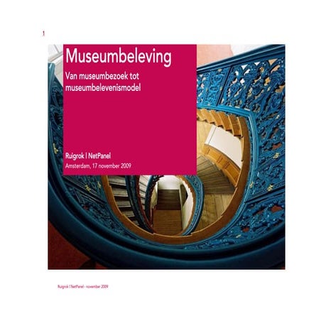 Museumbeleving - Ruigrok | NetPanel | PDF