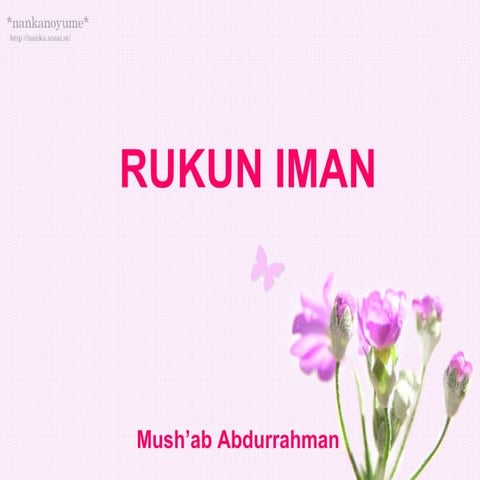 Rukun iman | PPT