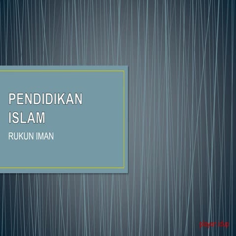 Rukun Iman | PPSX