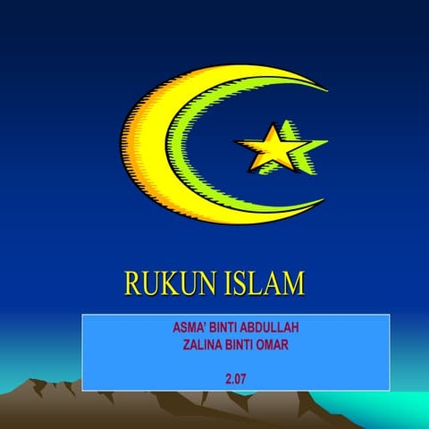 Rukun islam | PPT