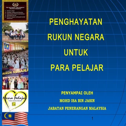 Rukun negara | PPT