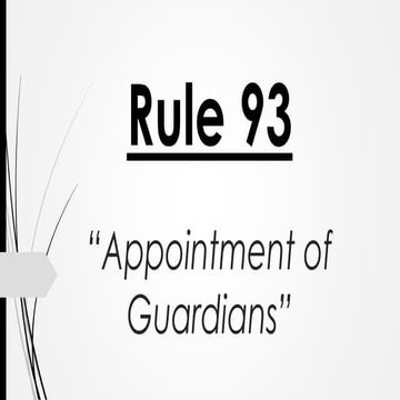 Rule 93 | PPTX