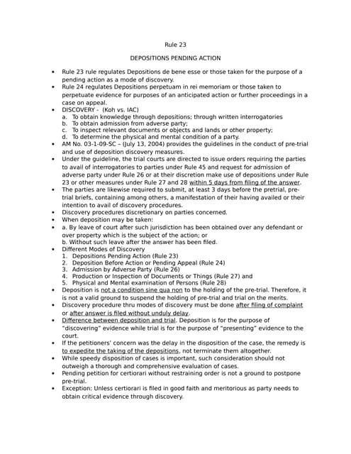 Rules on Civil Procedure Rule 65 Certiorari | PDF
