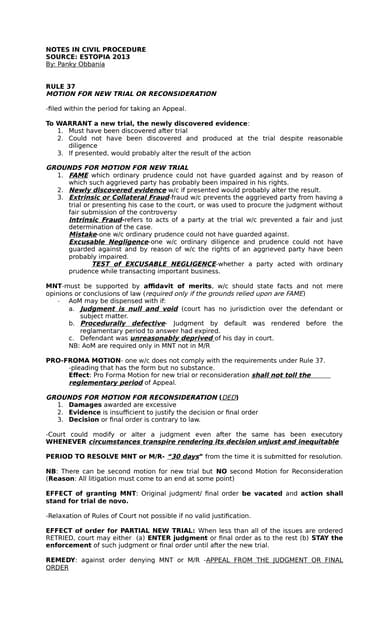 Rules on Civil Procedure Rule 65 Certiorari | PDF