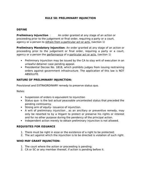Rules on Civil Procedure Rule 65 Certiorari | PDF