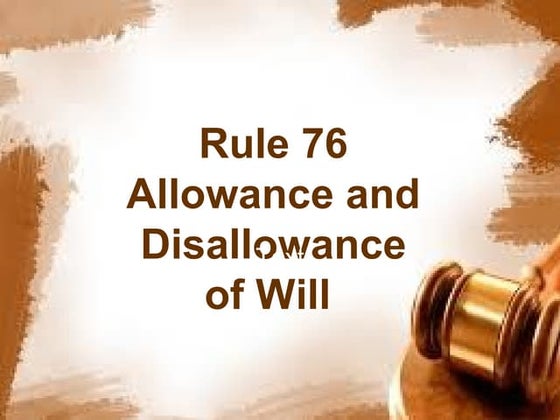 Rule 78 LETTERS TESTAMENTARY AND OF ADMINISTRATION WHEN AND TO WHOM ...