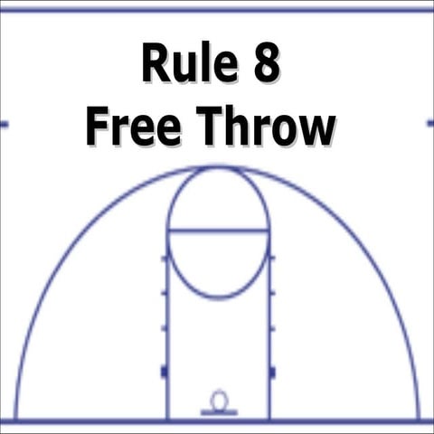 Rule 8 free throw | PPT