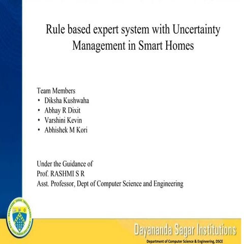 Rulebased system presentation under uncertainty using Bayesian networks ...