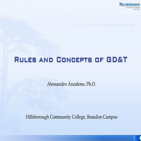Rules and Concepts of GD&T.pdf | 3-D Graphics | Computer Software and ...