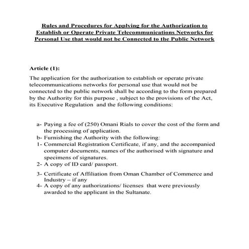 Rules and procedures | PDF