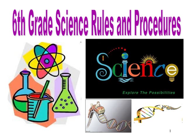 Science classroom rules | PDF