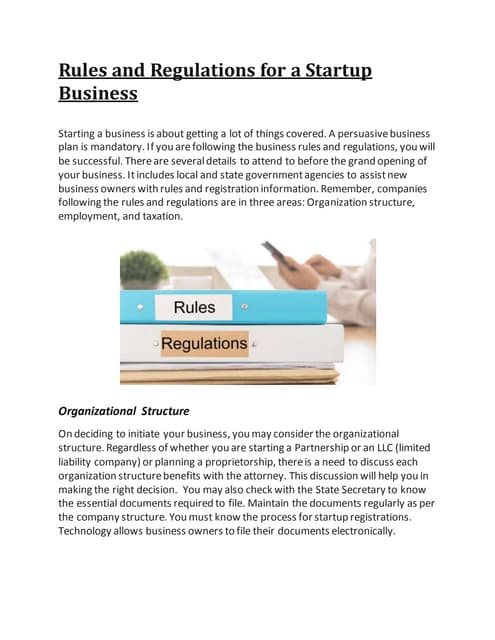 Startup checklist | PDF