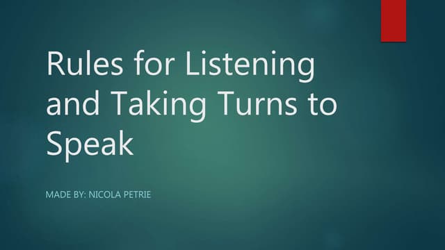 ORAL COMMUNICATION IN CONTEXT - TURN TAKING.pptx