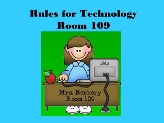 Golden Rules for Use Of Computer Rooms | PPT