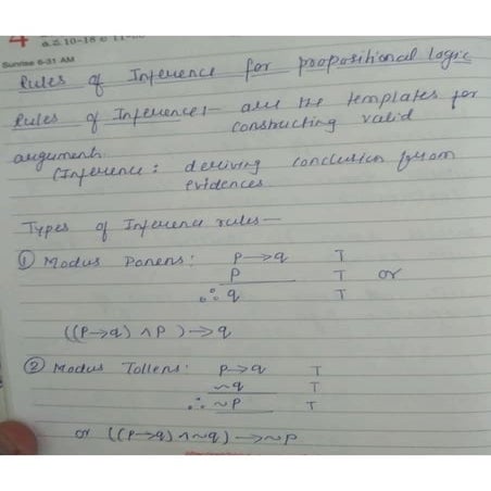 Rules Of Inference In Discrete Structure Pdf