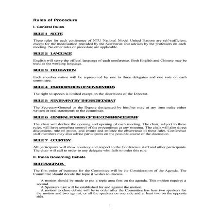 Rules Of Procedure | PDF | Law