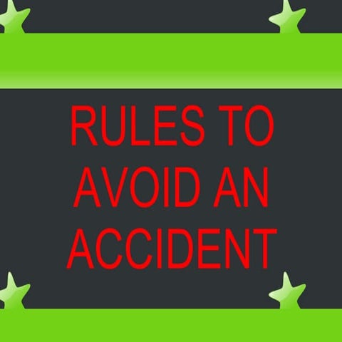 Traffic rules | ODP