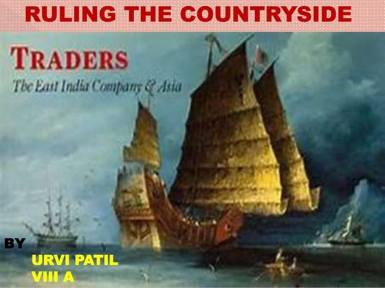 Class 8: Ch-3, Ruling the countryside | PPTX