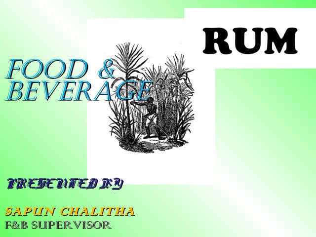 Rum | PPT