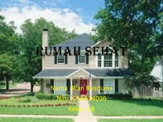 Rumah sehat di kabupaten jawa barat | PPTX