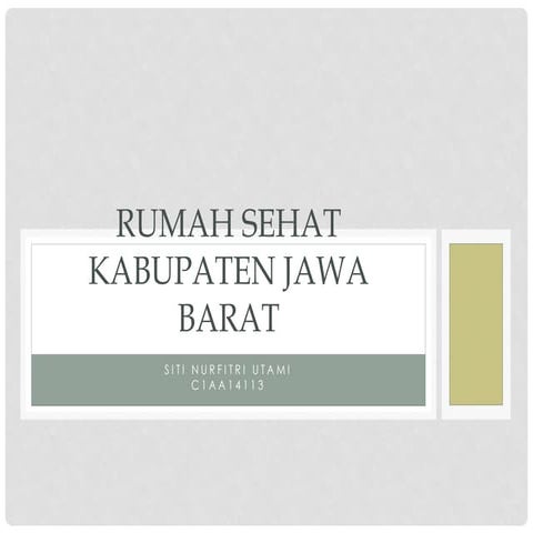 Rumah Sehat | PPTX