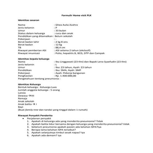 Rumah subkelompok b | DOCX