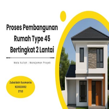 proses pembangunan rumah type 45........ | PDF