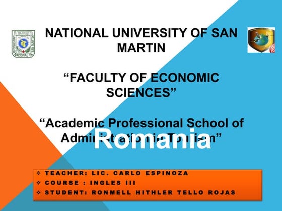 Romania Presentation | PPT