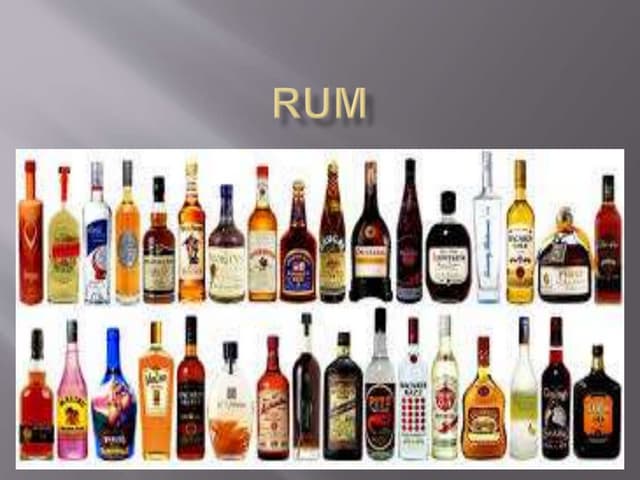 Rum Production | PPTX