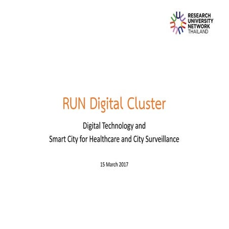 RUN Digital Cluster 2017 | PDF
