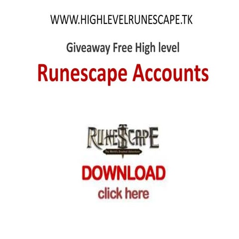 Runescape Accounts | PPTX