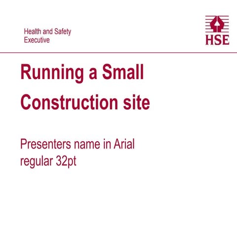 running-small-construction-site.ppt