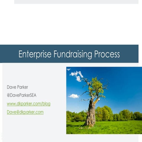 Running an Enterprise Fundraising Process | PPT