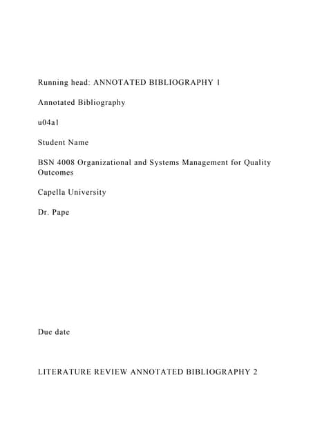 Annotated Bibliography on Transitions of.docx