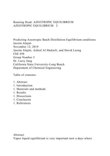 GC lab report | PDF | Chemistry | Science