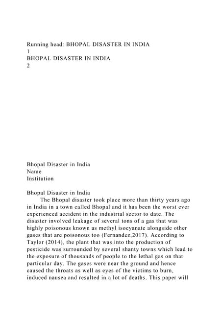 Remembering the Bhopal Gas Tragedy A Landmark in Industrial Disaster.pptx