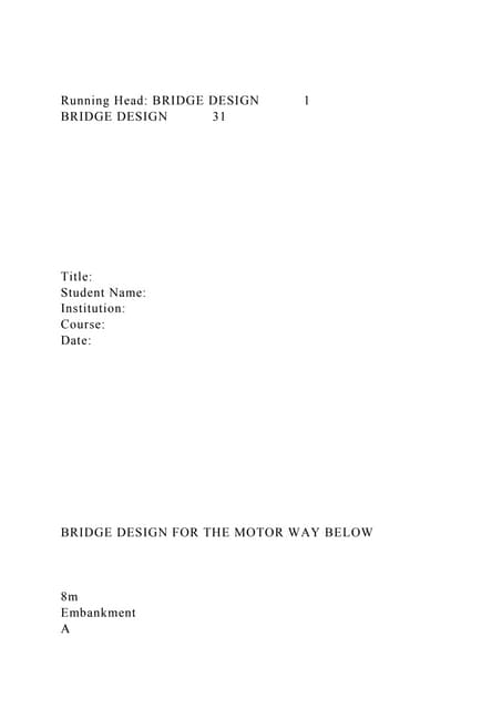Reinforced concrete deck girder bridge | PPTX | Physics | Science