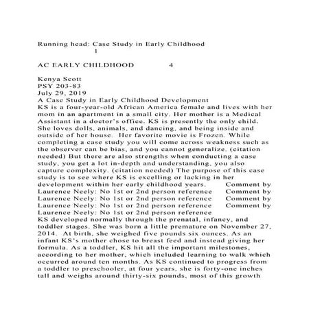 Case Study Portfolio Assessment Project | PPT