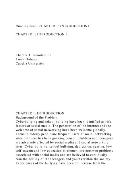Running head CHAPTER 1 INTRODUCTION1CHAPTER 1 INTRODUCTIO.docx Running head CHAPTER 1 INTRODUCTION1CHAPTER 1 INTRODUCTIO.docx