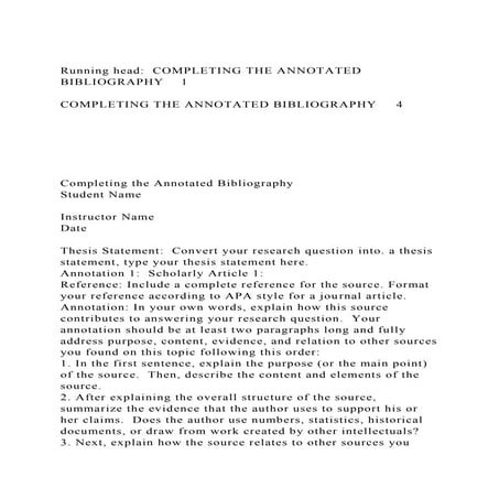 2ANNOTATED BIBLIOGRAPHYTitle of the Paper in Full.docx