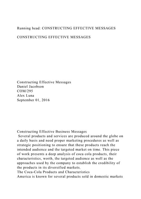 Brand elements of Coca Cola | PPT